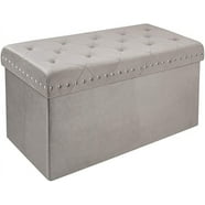 Household Essentials Bamboo 2-Shelf Storage Bench Seat, Natural ...