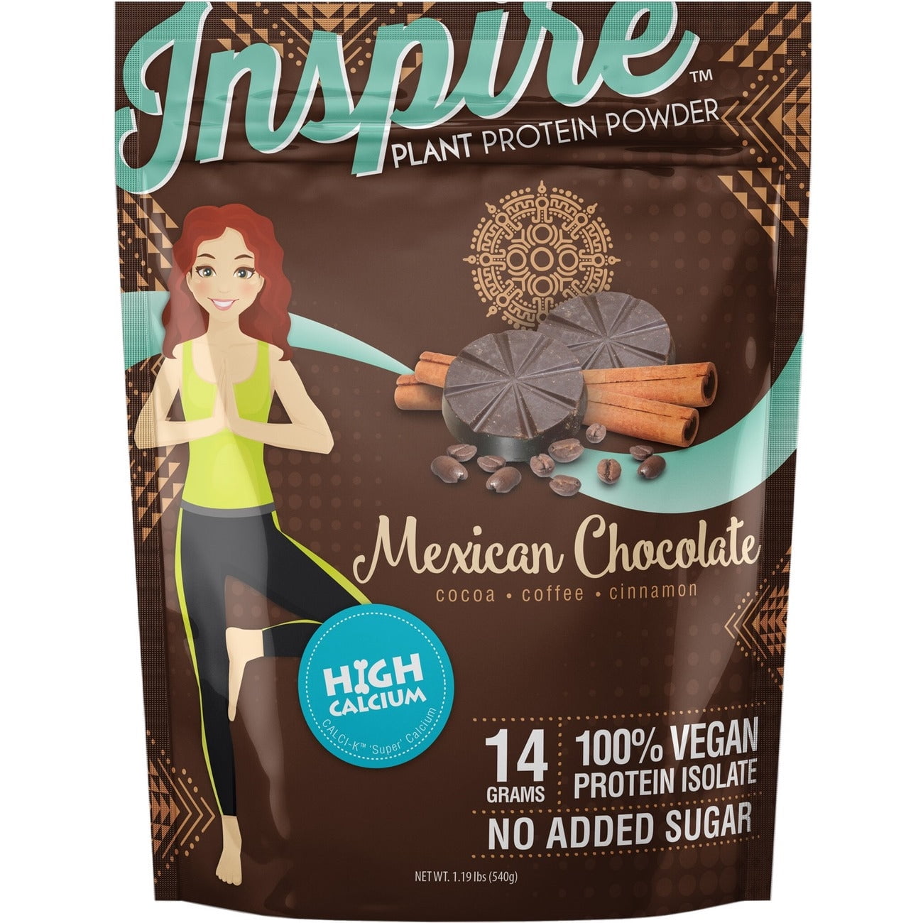 Inspire Mexican Chocolate Plant Based Protein Powder by Bariatric ...