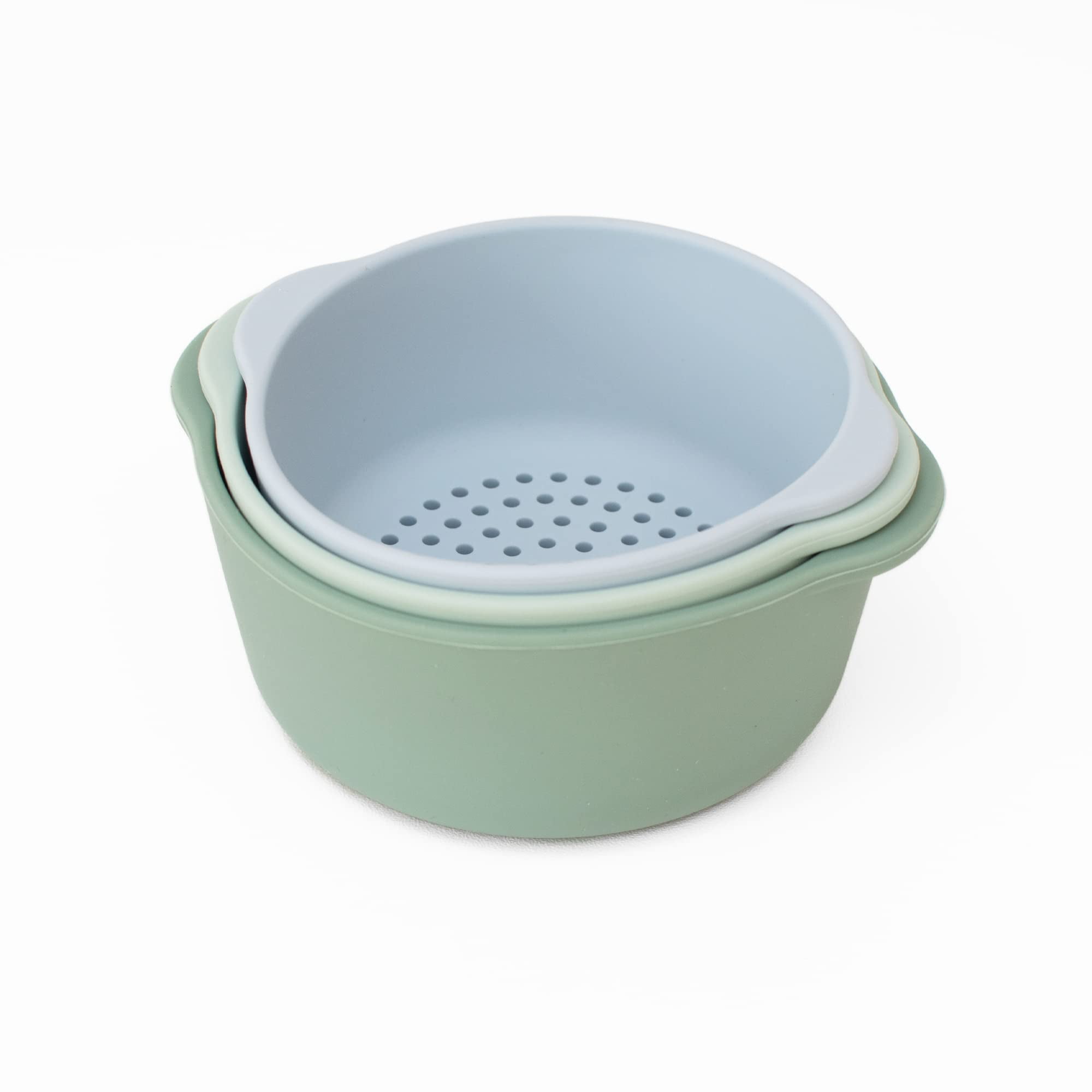 Inspire My Play - STF9 3 x Nesting Bowls and Sieve - Perfect for ...