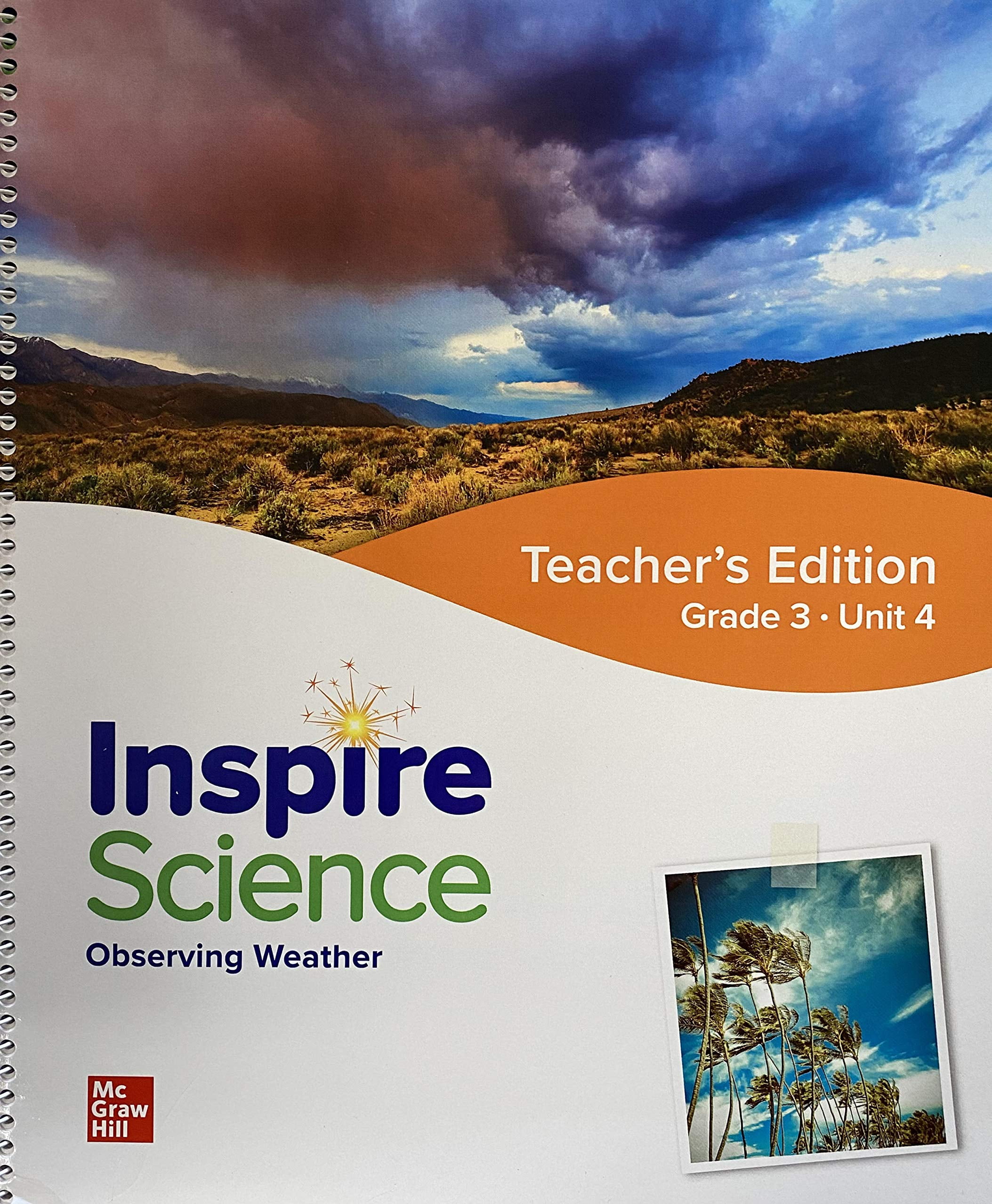 Inspire Science: Grade 3, Teacher's Edition, Unit 4 - Walmart.com