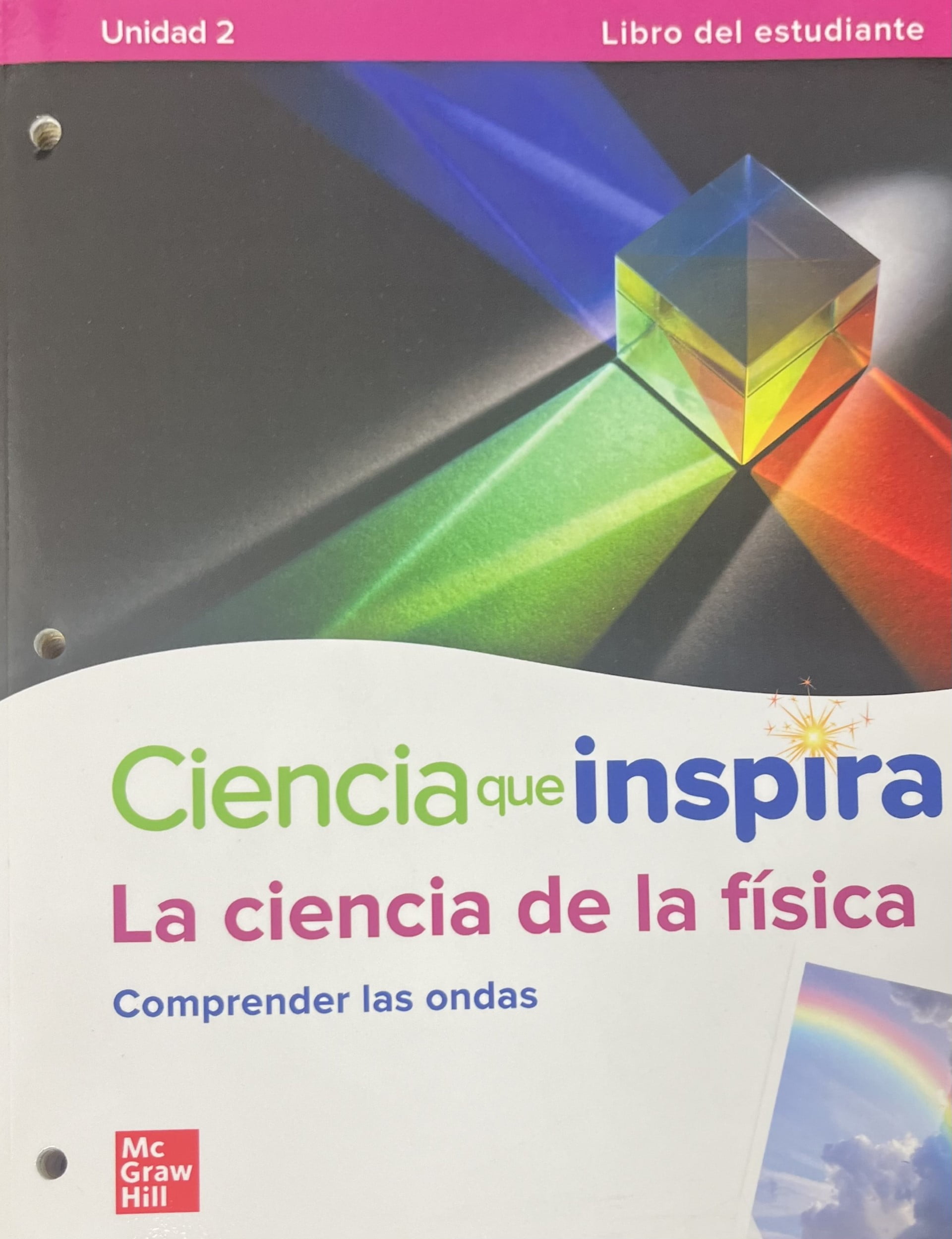 Inspire Science: Physical Spanish Write-In Student Edition, Unit 2 ...