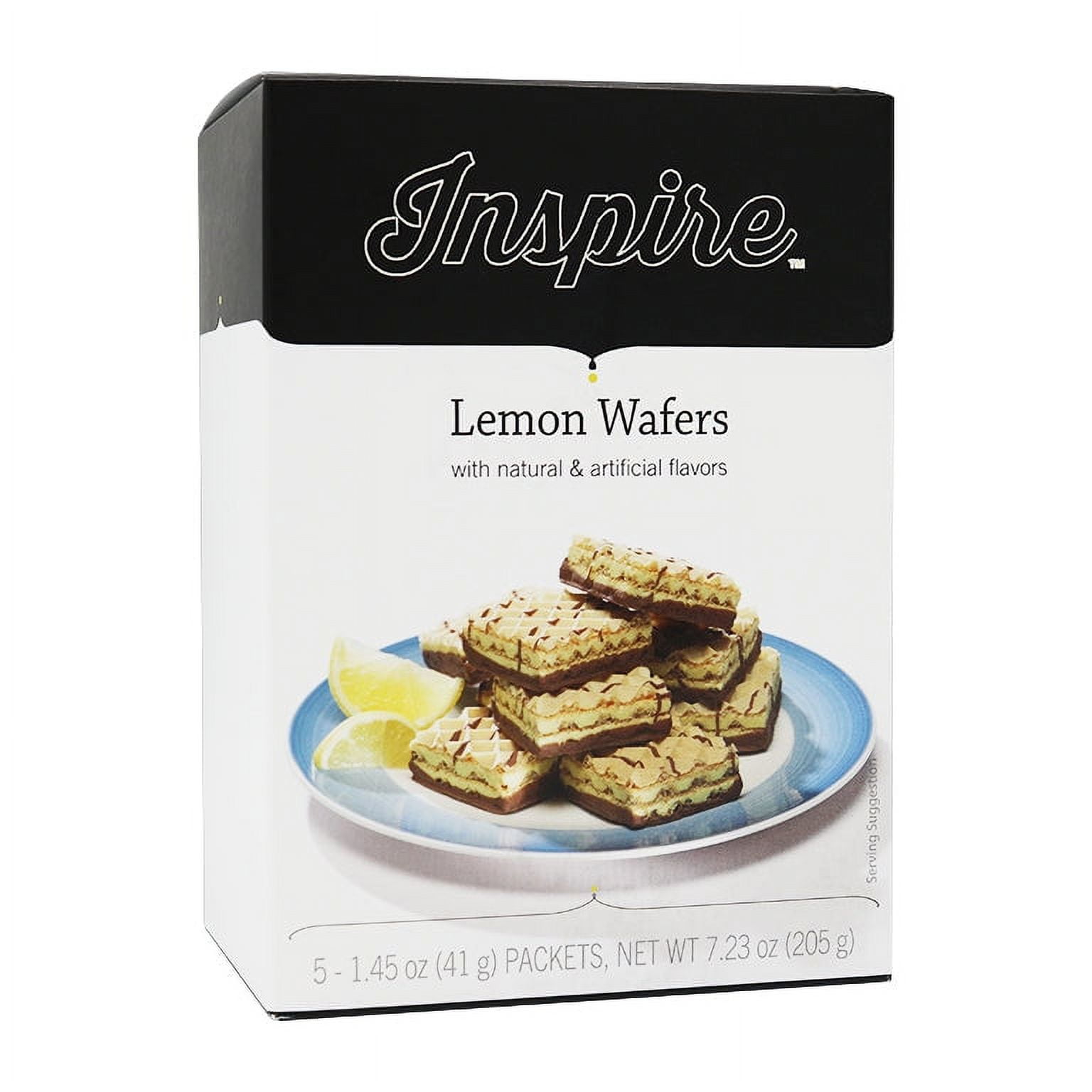 Inspire Square Protein Wafers by Bariatric Eating - Lemon Size: 1-Pack ...