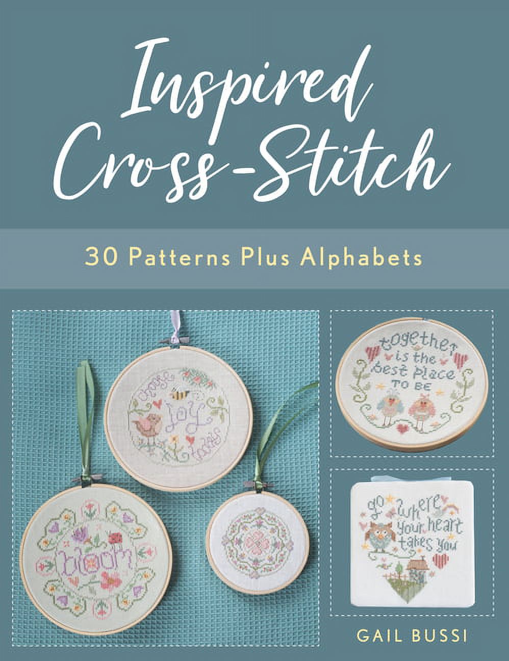 Inspired Cross-Stitch : 30 Patterns plus Alphabets (Paperback ...