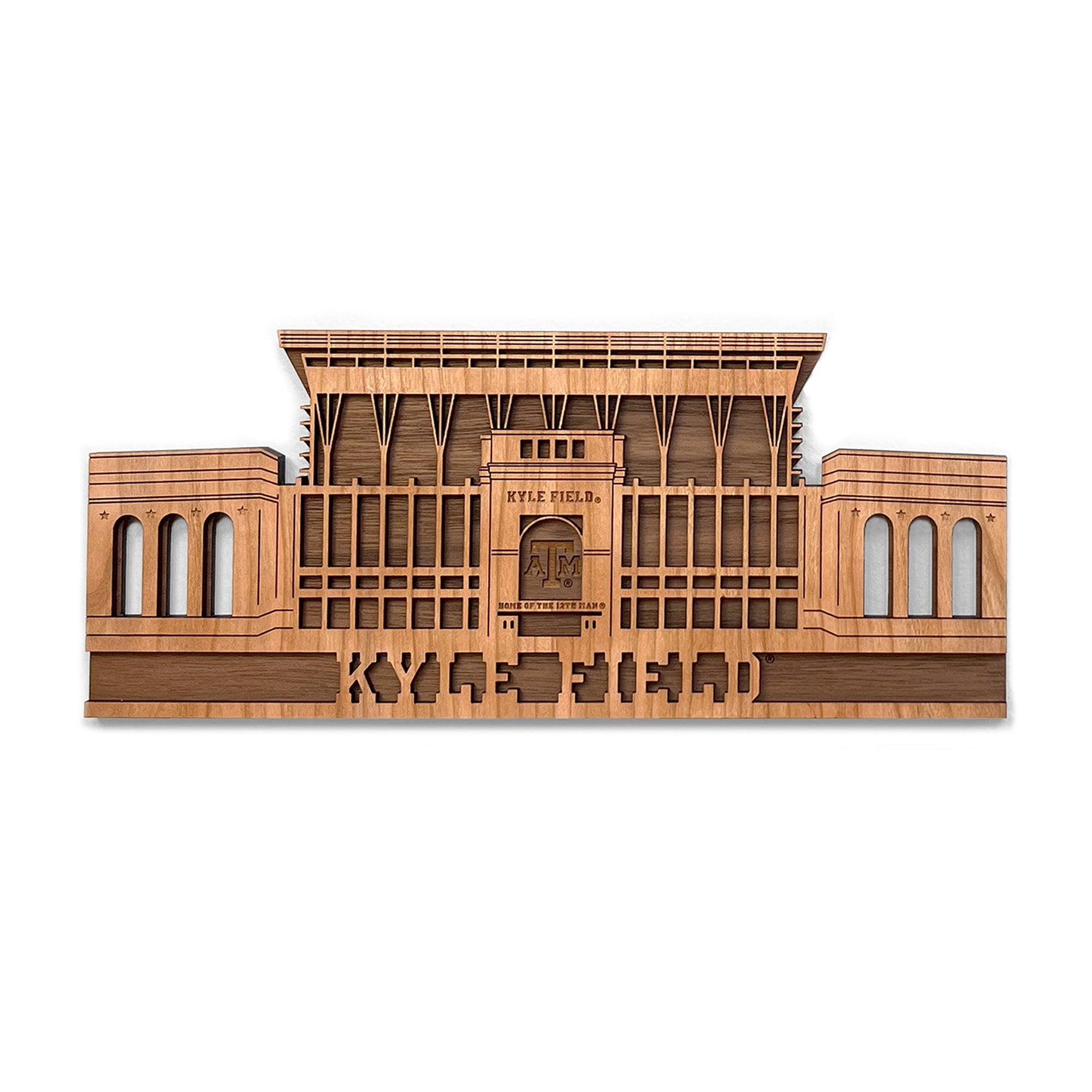 Inspired Indigo Texas A&M University Aggies Kyle Field Stadium Wall Art ...