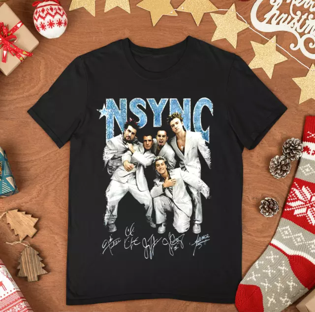 Inspired NSYNC Band Gift For Family Black T-shirt All Size Unisex ...