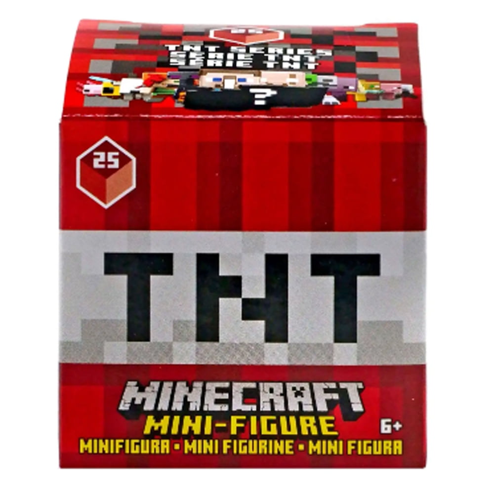 Inspired by Minecraft TNT Edition 25 Collectible Mini-Figure Mystery ...