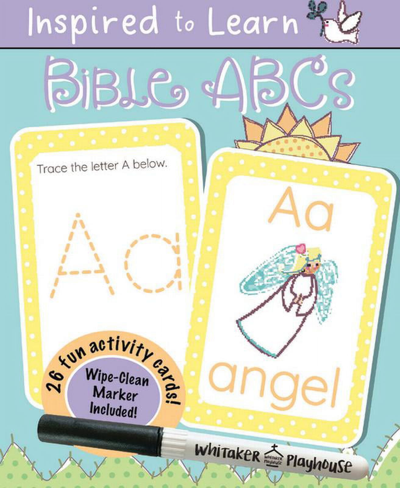 Inspired to Learn: Bible ABCs : Wipe-Clean Flash Card Set (Cards ...