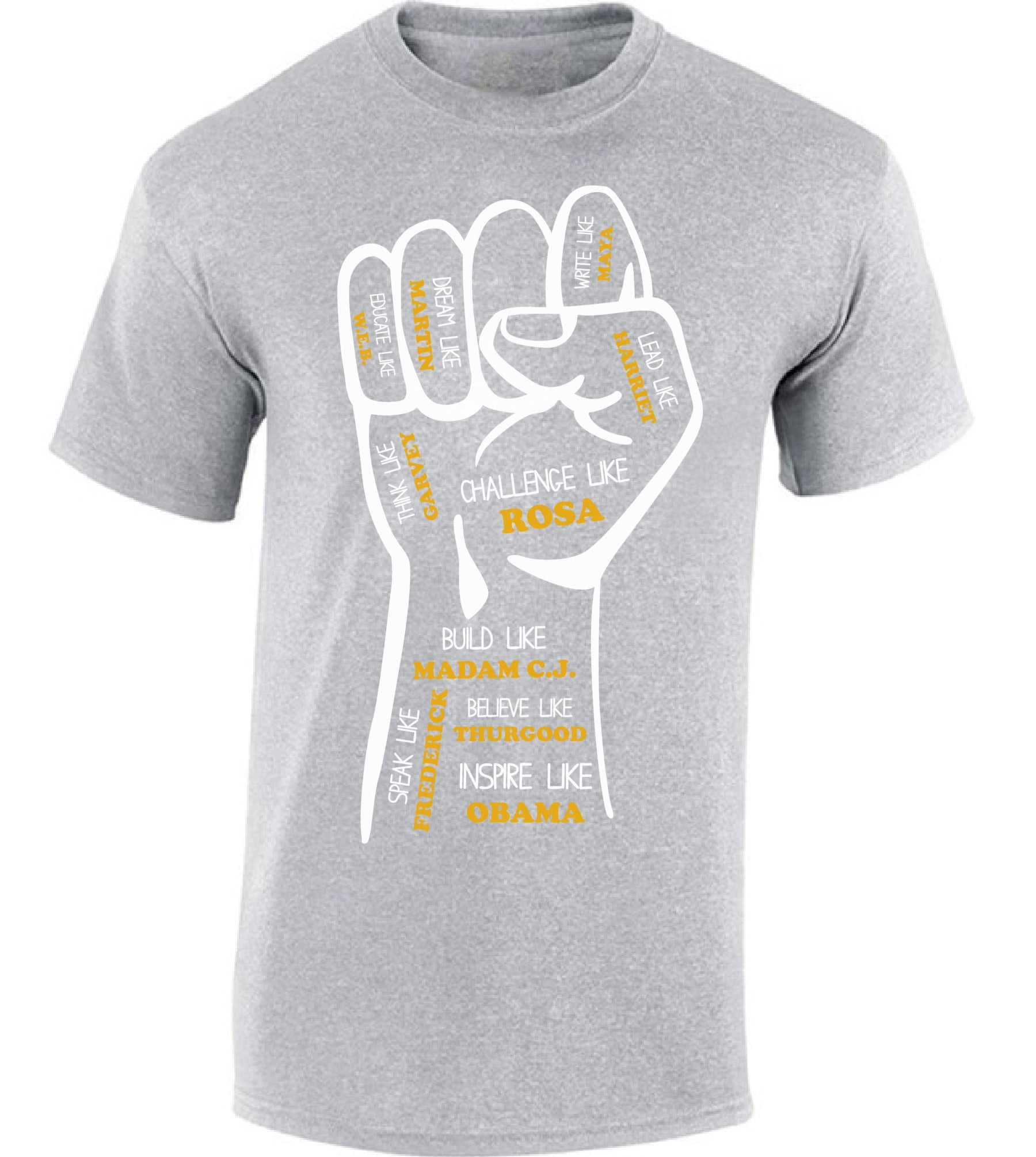 Inspiring Black Leaders Men T-Shirt - Graphic Tee S M L XL 2XL 3XL 4XL ...