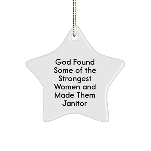 Inspiring Janitor Gifts for Strong Women Who Shine Like Stars: Funny ...