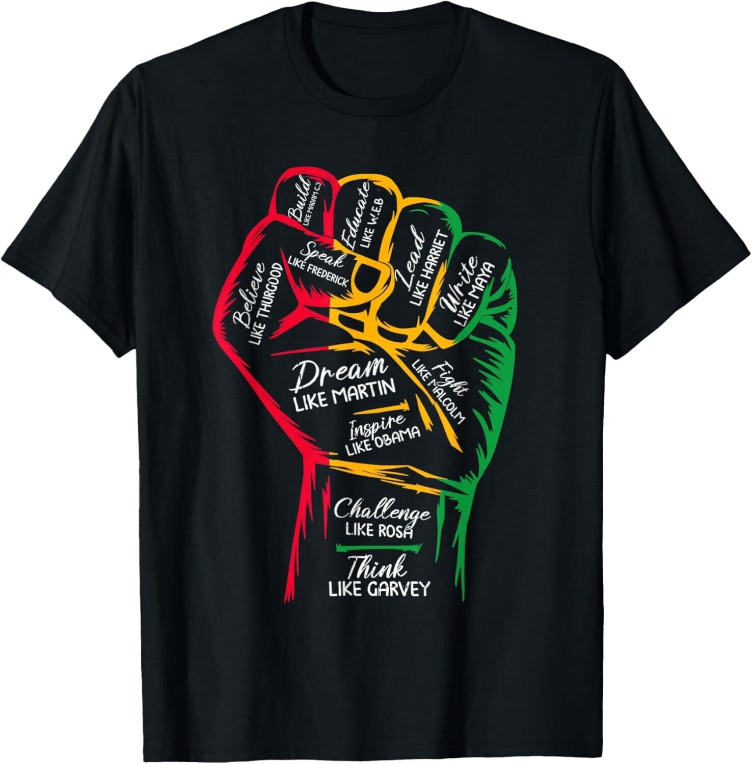 Inspiring Leaders Empowerment Shirt, Bold Heritage and Unity Graphic ...