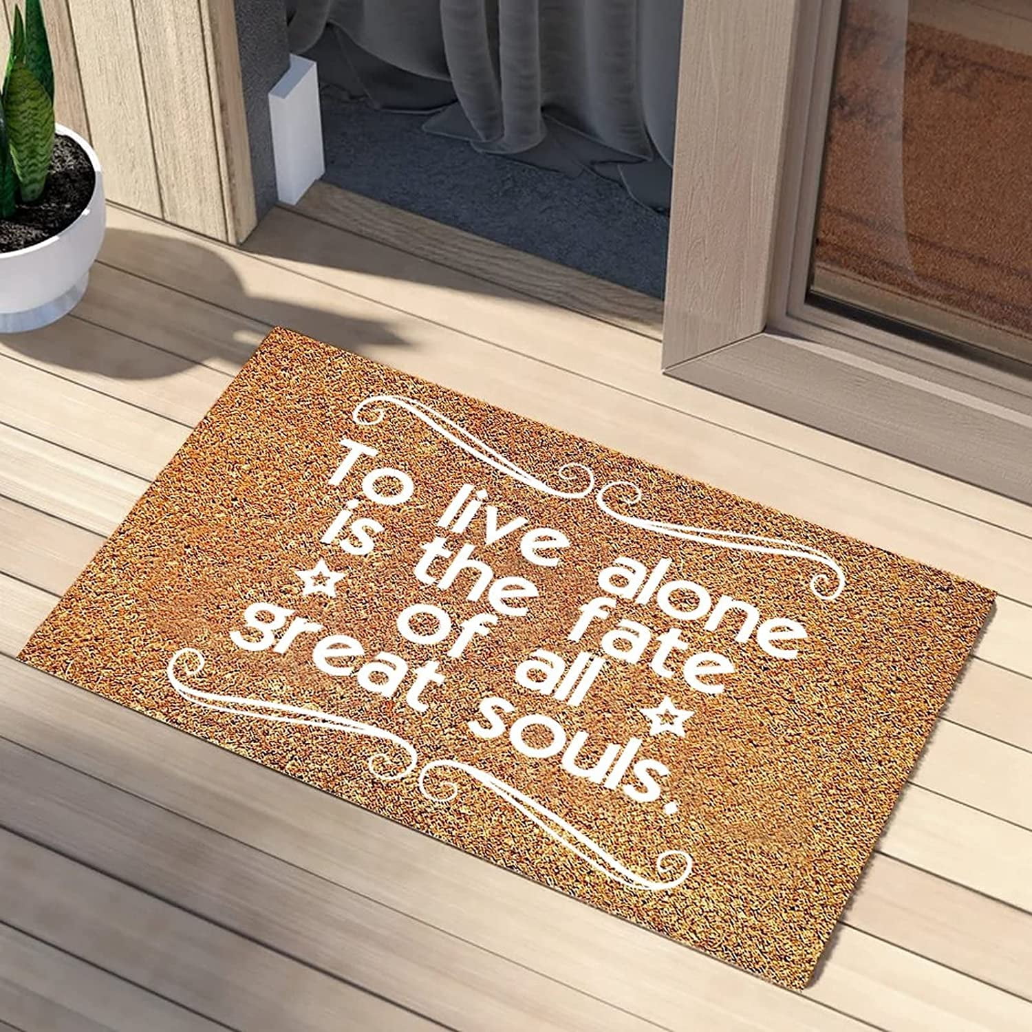 Inspiring Positive Quotes Sayings to Live Alone is The Fate of All ...