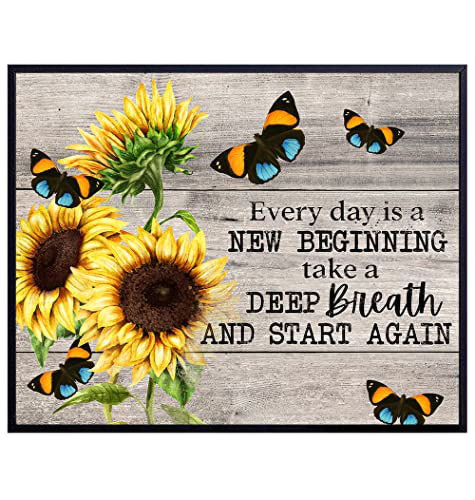 Inspiring Positive Quotes Wall Decor - Inspirational Wall Art ...