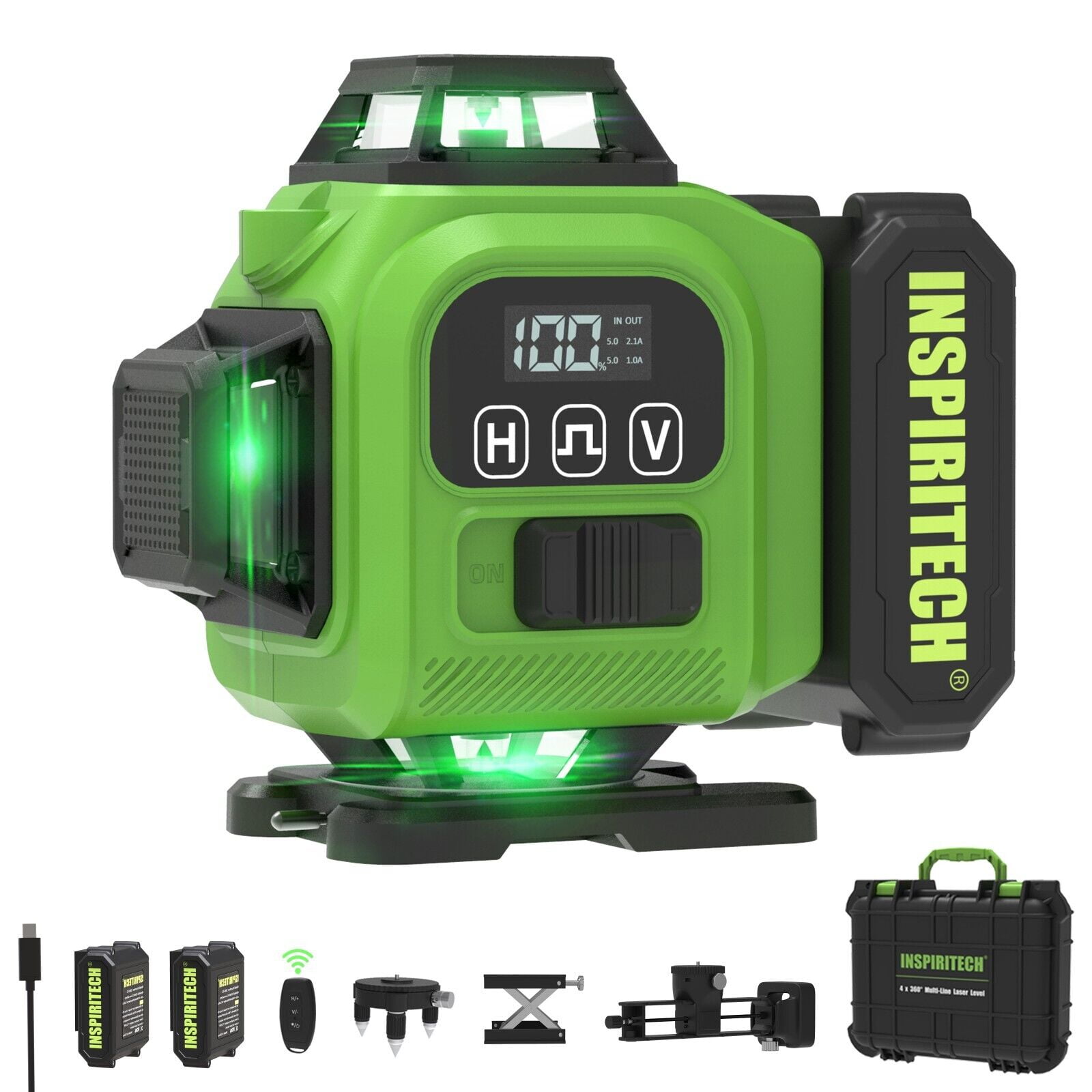 Inspiritech self leveling Laser Level multi line Floor Wall Ceiling ...
