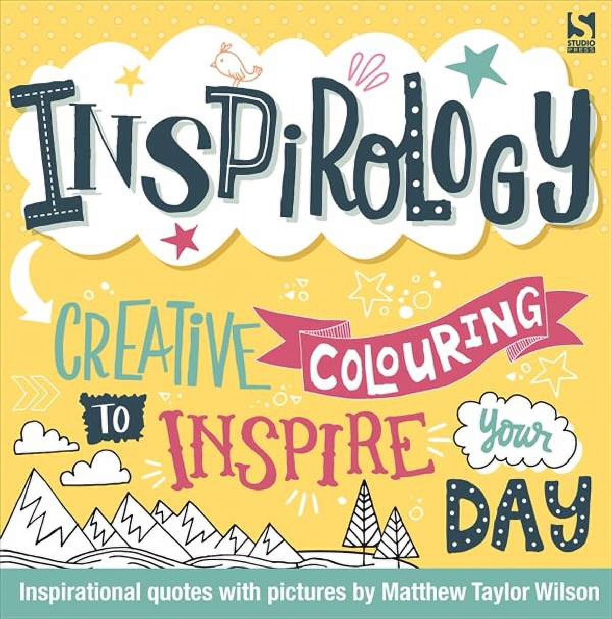 Inspirology: Creative Colouring to Inspire Your Day - Walmart.com