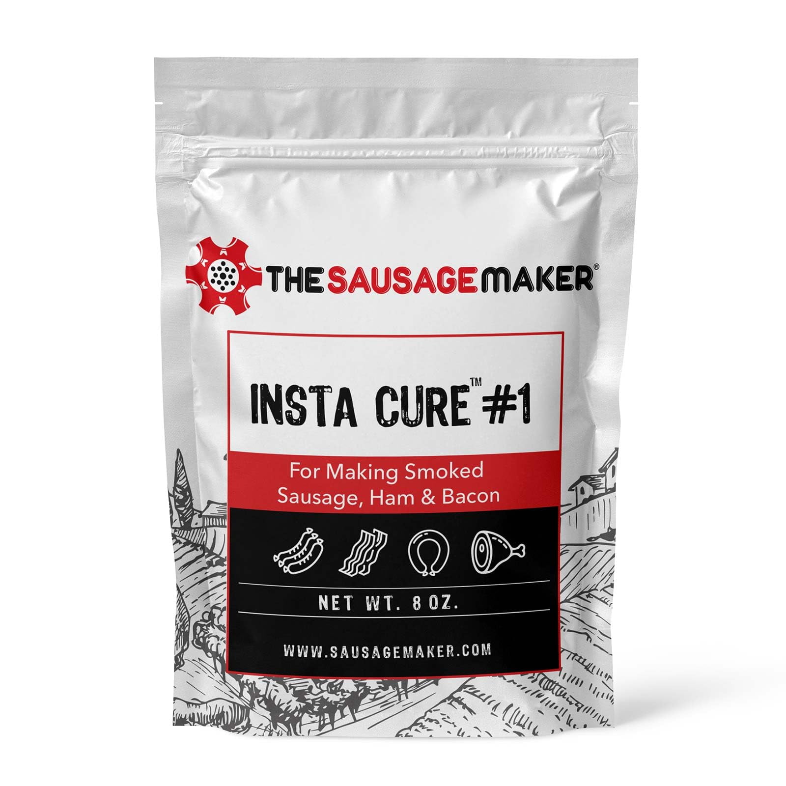 Insta Cure #1, 1 MFF30 Lb Pink Curing Salt, Prague Powder, Quick Cure ...