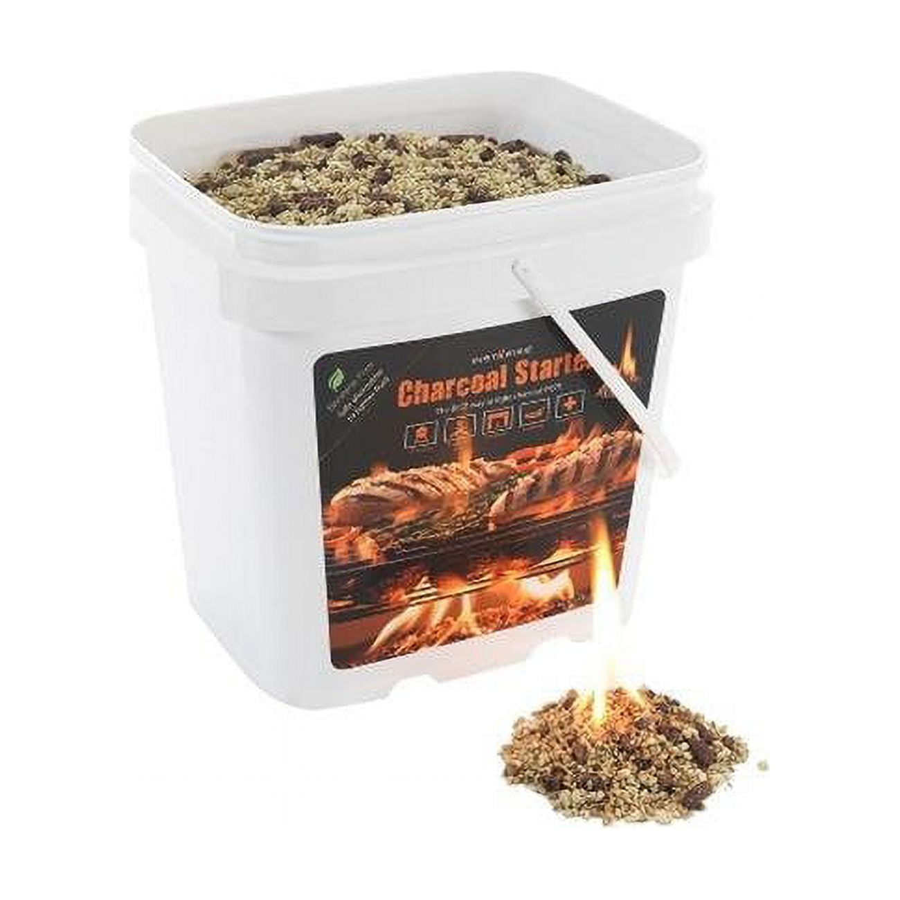 Insta-Fire Charcoal Starter 2 Gallon Bucket - Walmart.com
