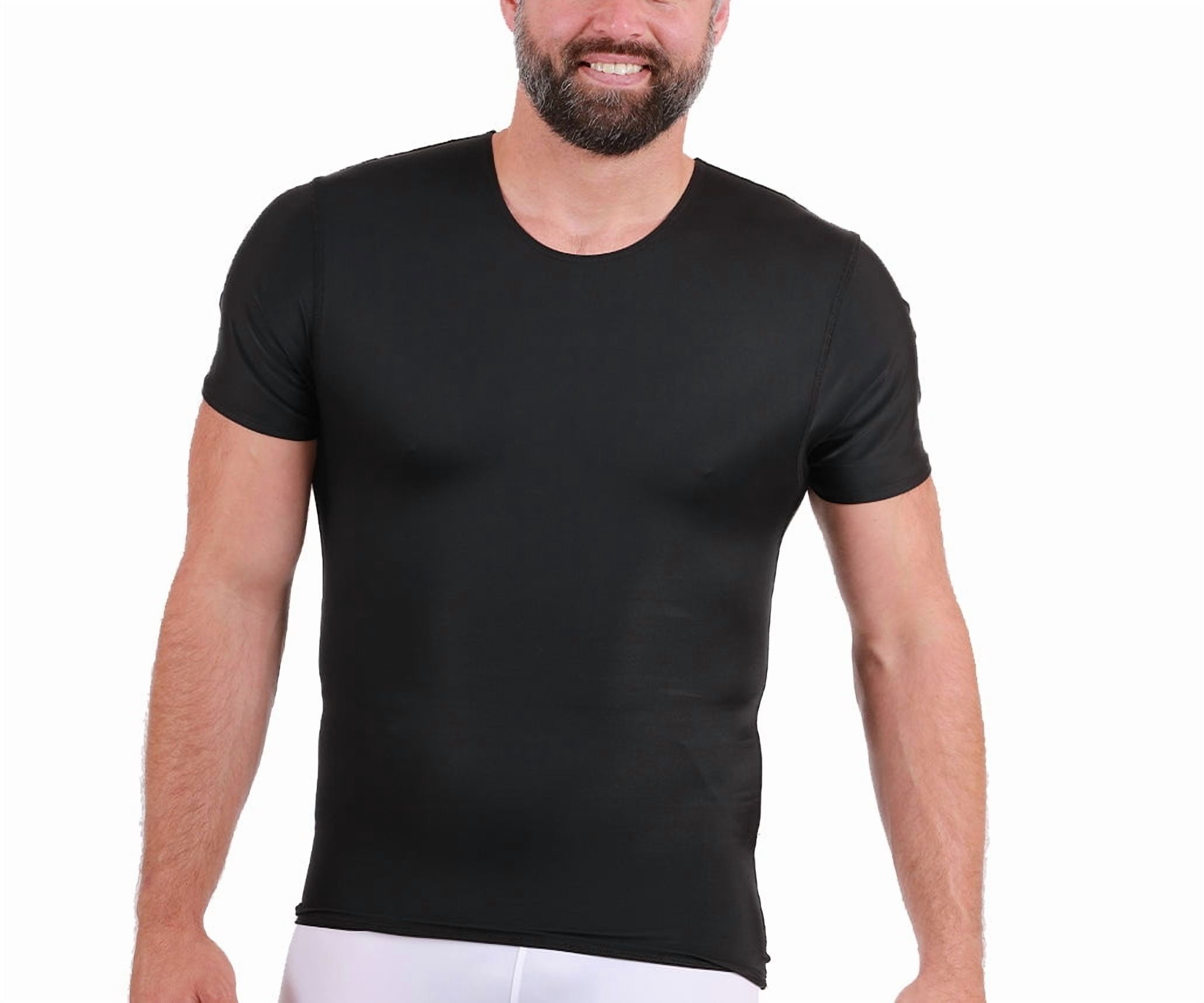 Insta Slim Big & Tall Compression Crew Neck, Athletic Short Sleeve T ...