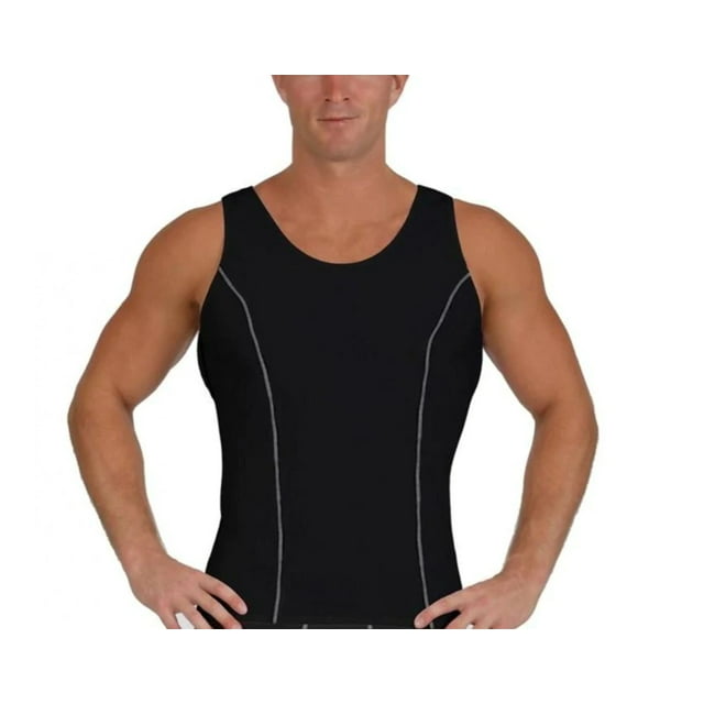Insta Slim I.S.Pro USA Activewear Compression Muscle Tank W/Contrast ...