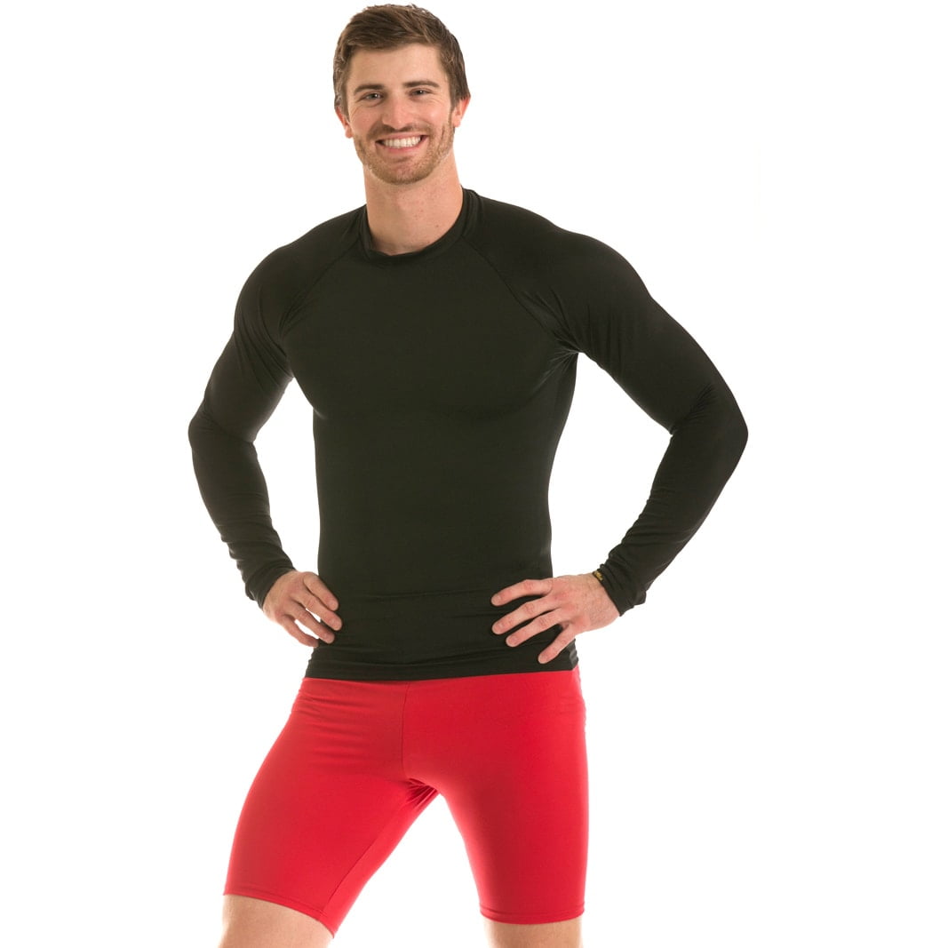Insta Slim Activewear Compression Raglan Long Sleeve MA2010 - Walmart.com
