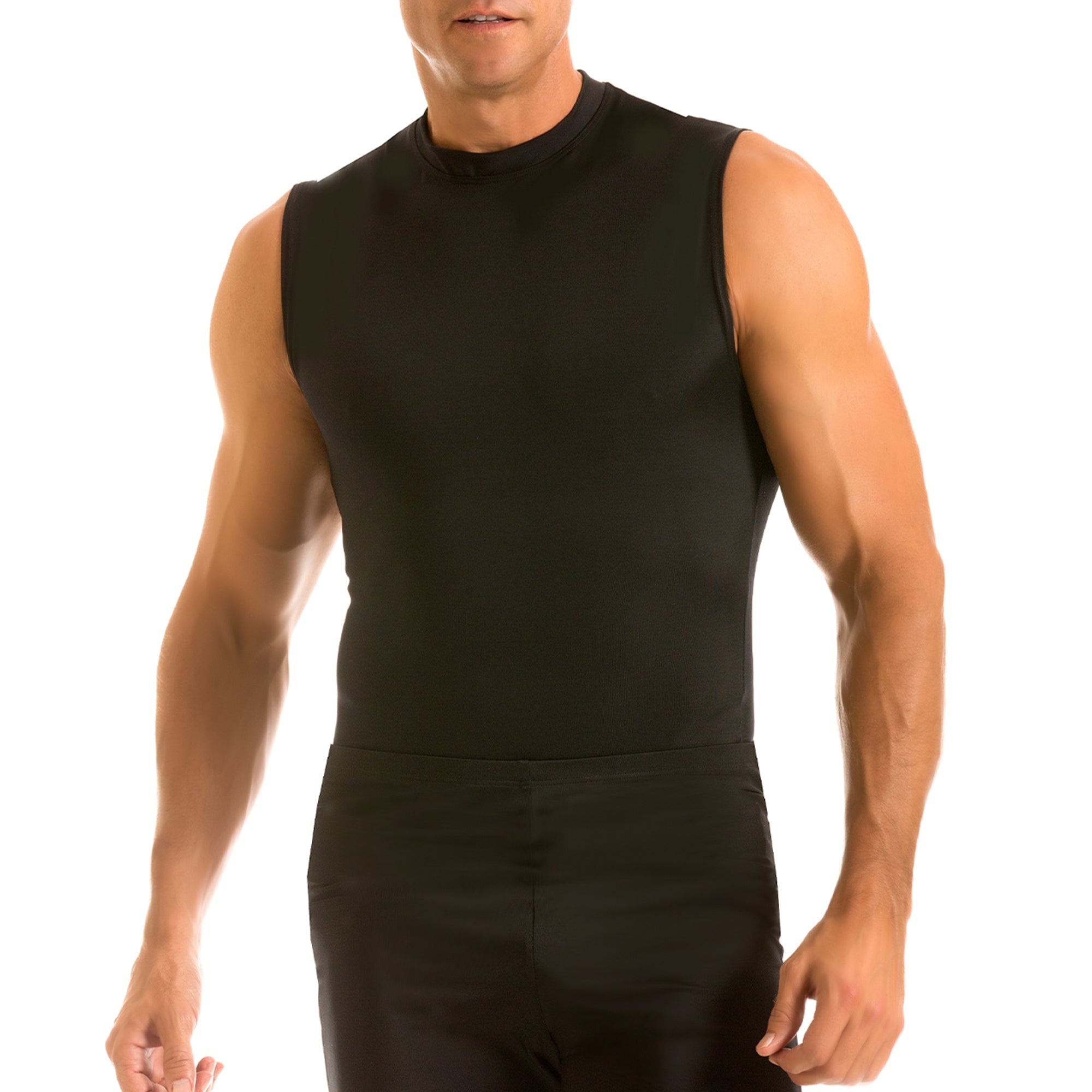 Insta Slim Activewear Basic Compression T-Shirt Sleeveless MA2018 ...