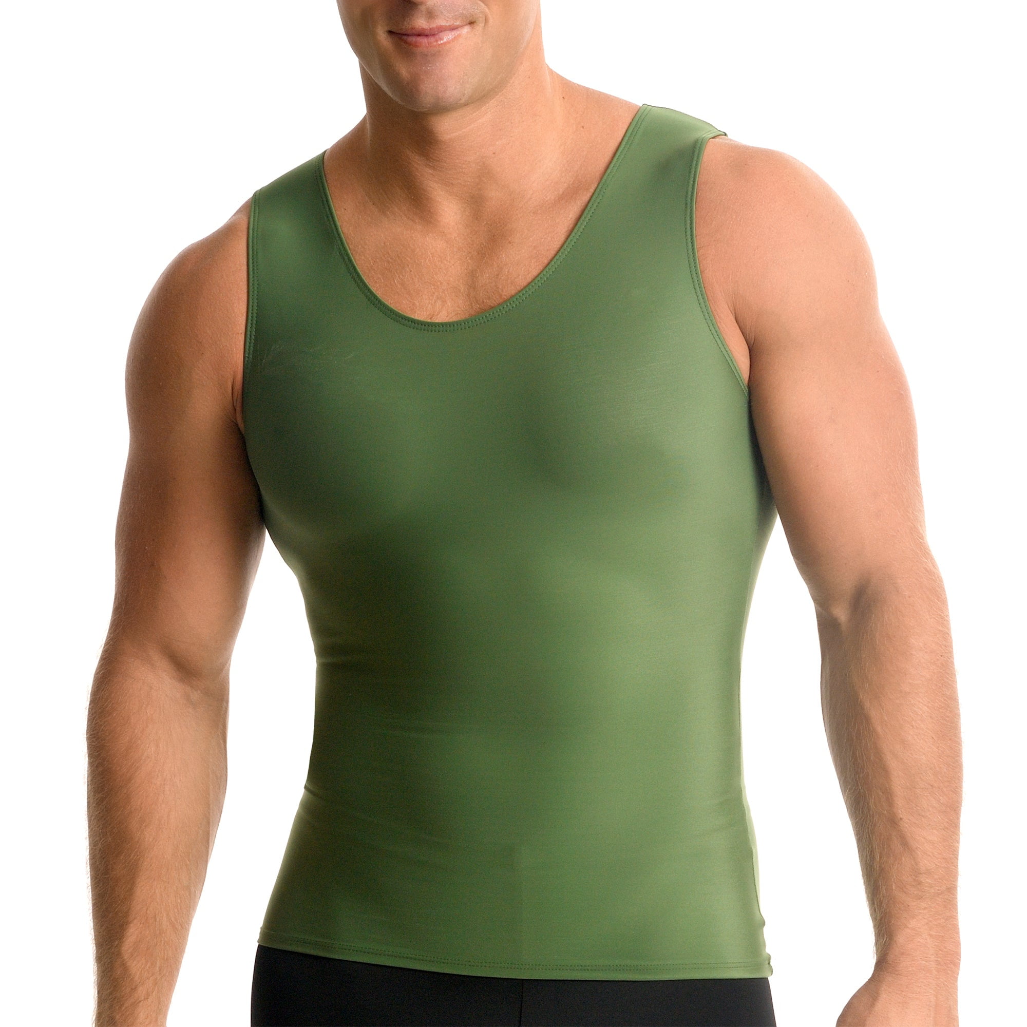 Insta Slim USA Big and Tall Compression Muscle Tank MA0001BT - Walmart.com