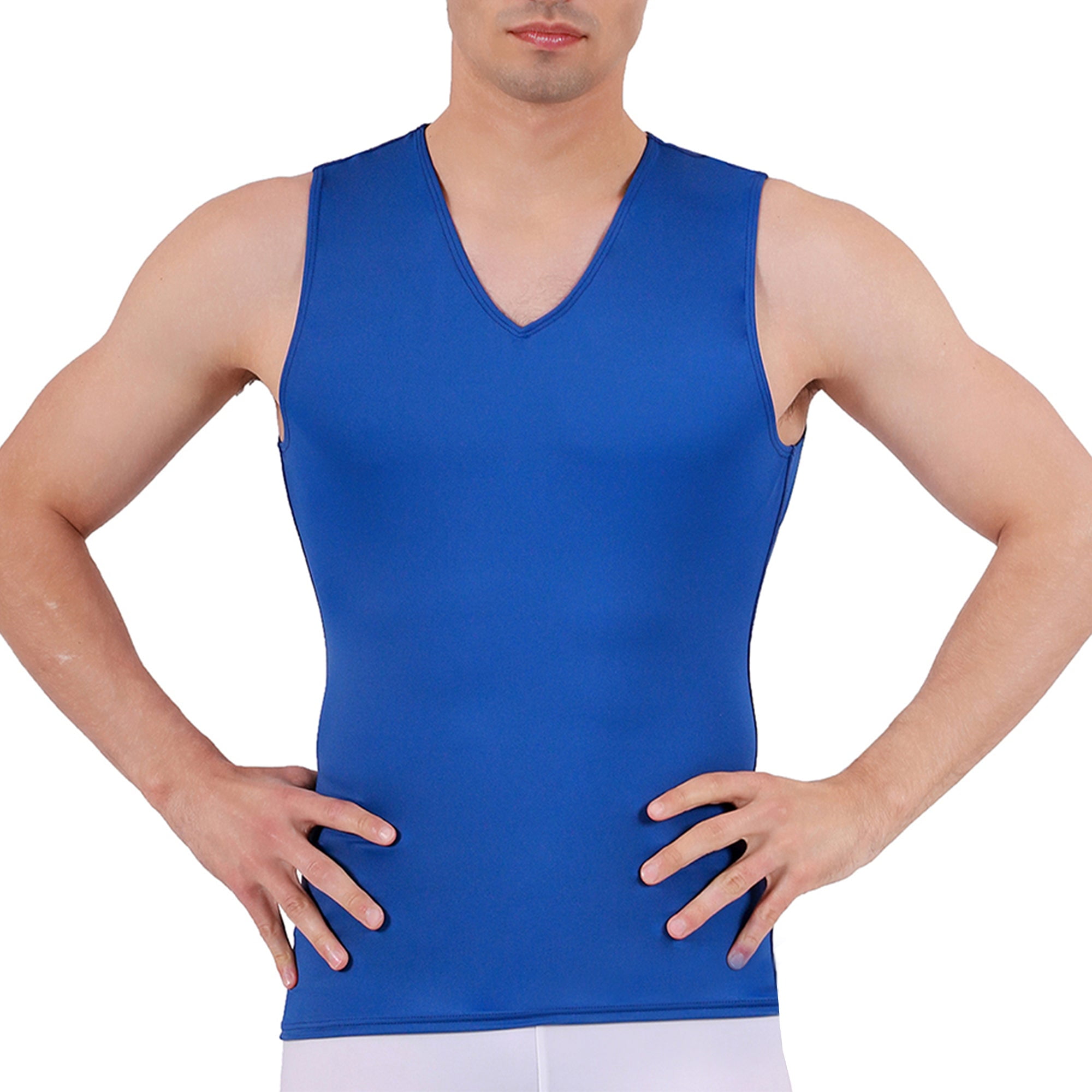 Insta Slim I.S.Pro USA Medium Compression Sleeveless V-Neck Tank ...