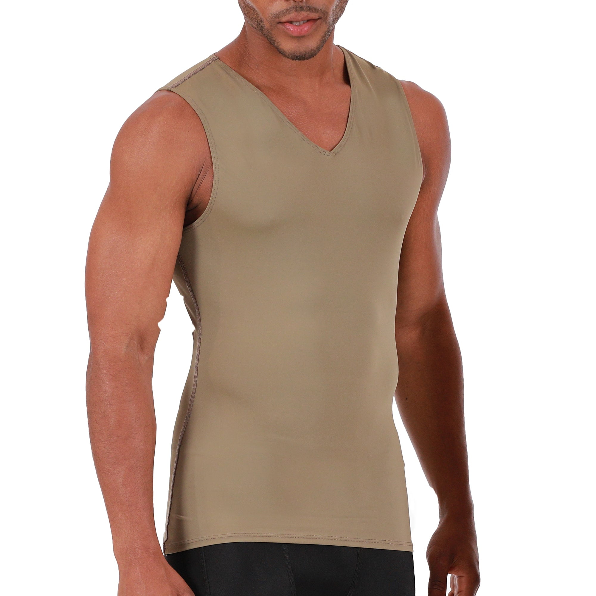 Insta Slim I.S.Pro USA Medium Compression Sleeveless V-Neck Tank ...