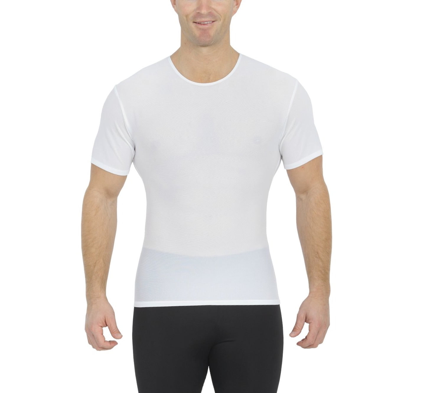 Insta Slim Power Mesh Compression Crew Neck 180TS0001 - Walmart.com
