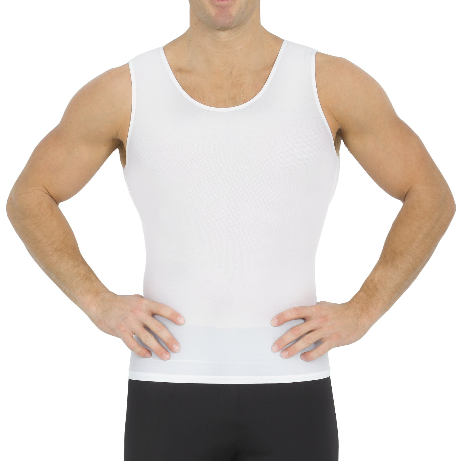 Insta Slim Power Mesh Compression Muscle Tank 180MS0001 - Walmart.com