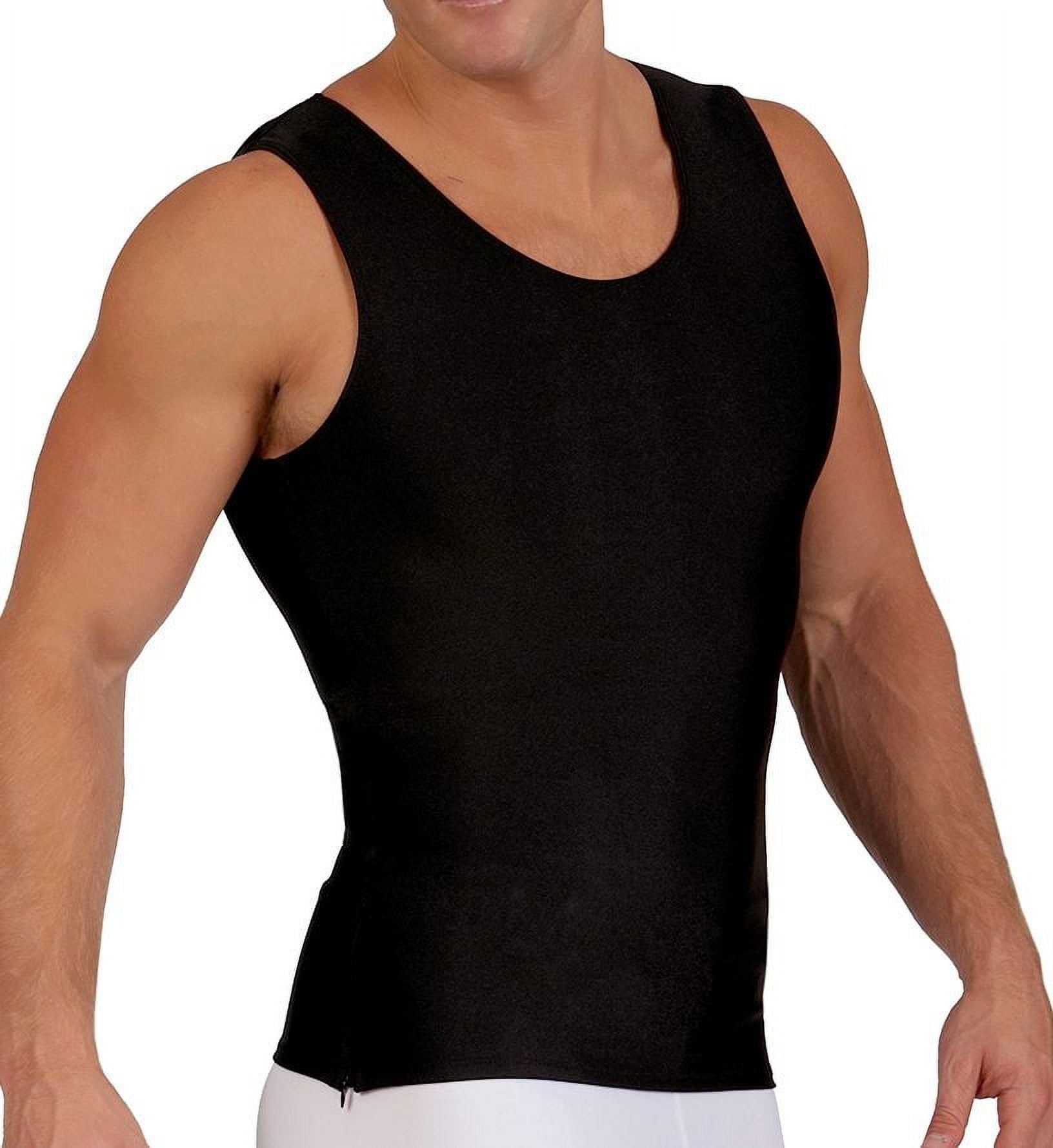Insta Slim Compression Sleeveless Muscle Tank with Zipper MS00Z1 ...