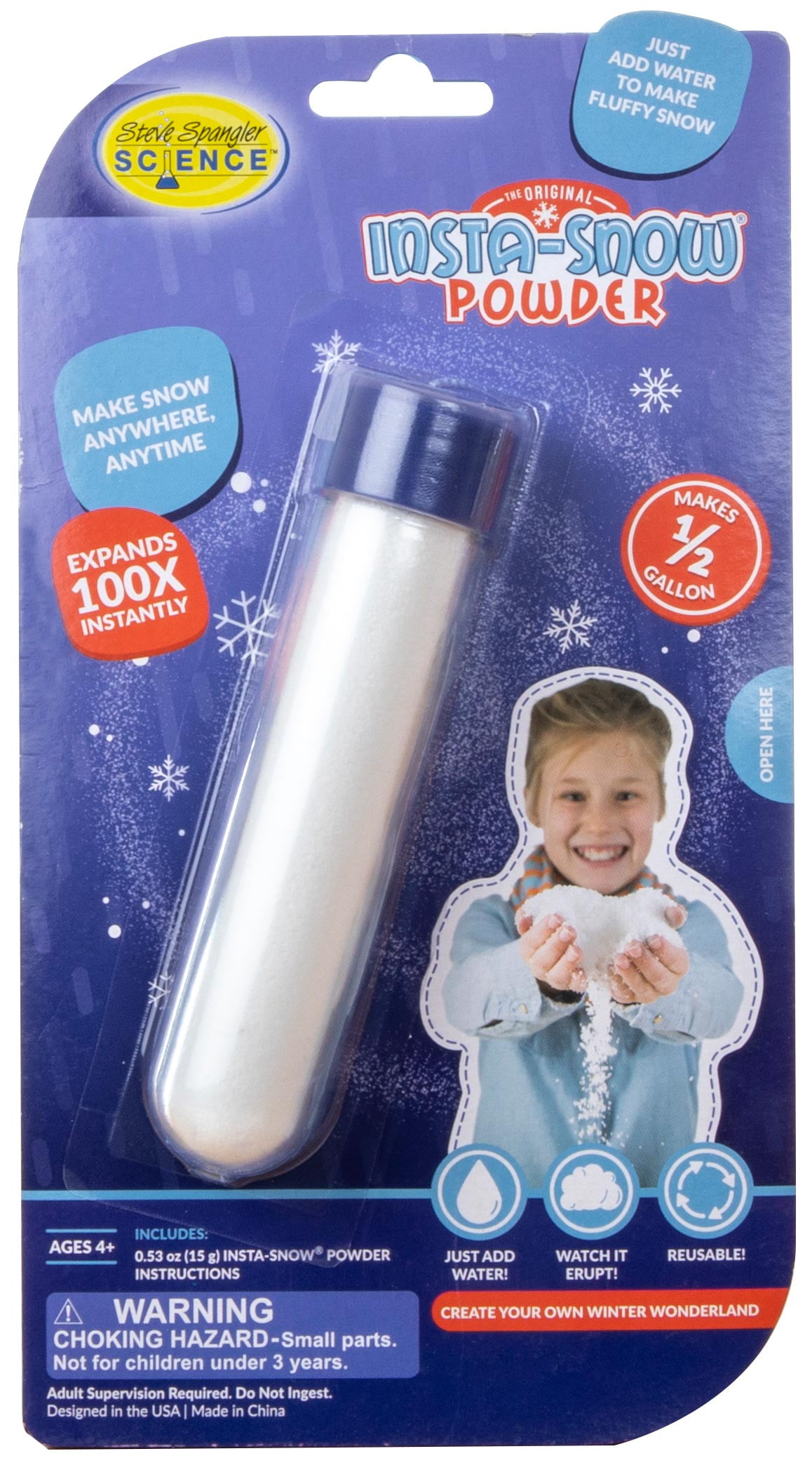 Insta-Snow (Half Gallon) Steve Spangler Science - Walmart.com