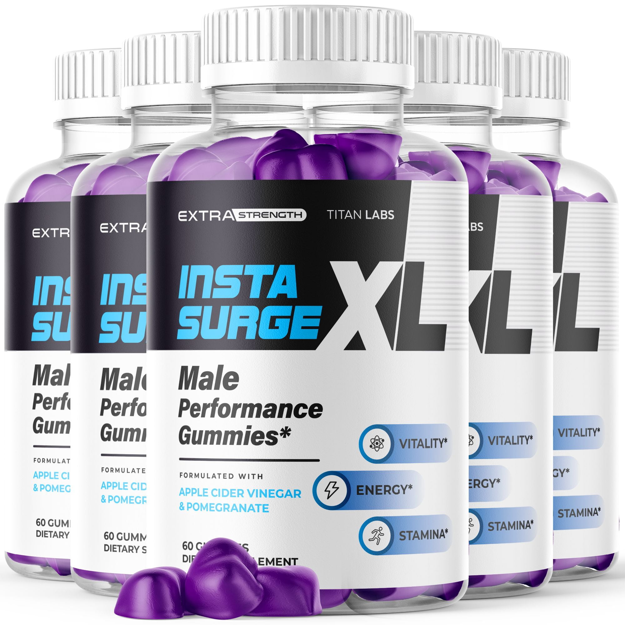 Insta Surge XL ACV Gummies Advanced Formula Vitamin Supplement ...