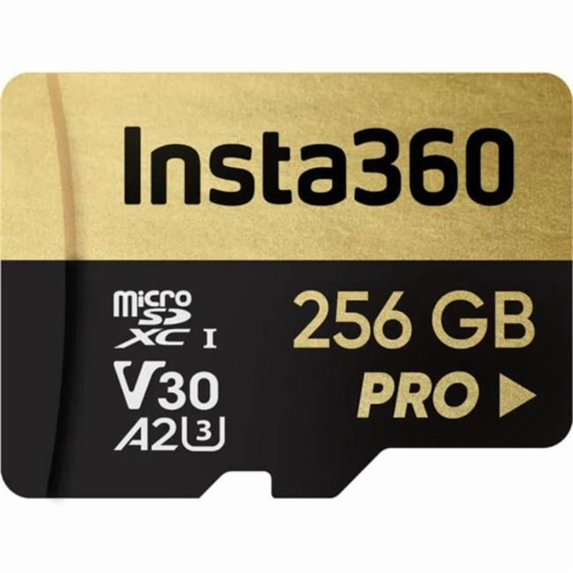 Insta360, microSDXC Memory Card, 256GB UHS-1 V30, 90MB/s - Walmart.com