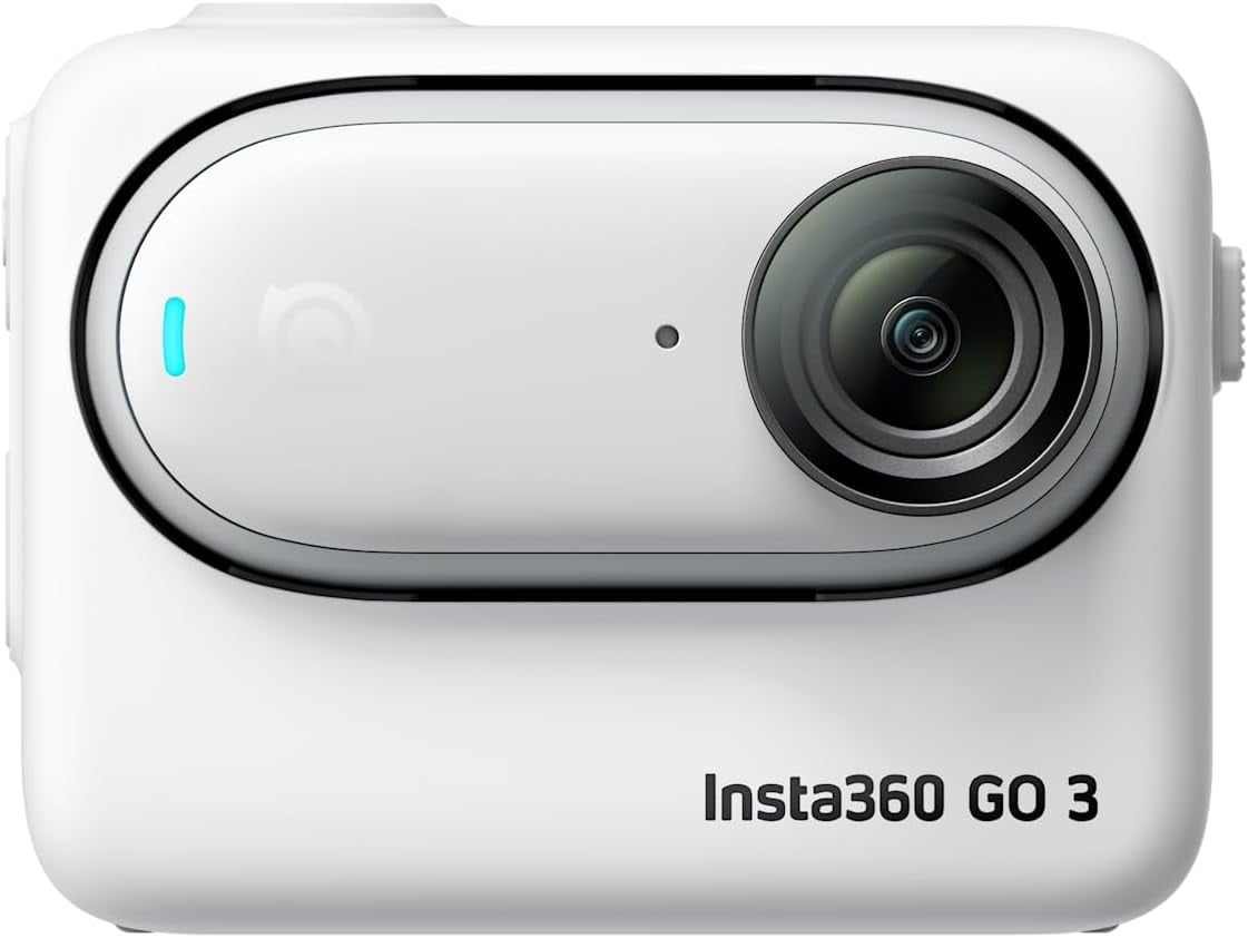 Insta360 GO 3 White Action Camera, 128GB with Accessories for Vlogging & Photography - Walmart.com