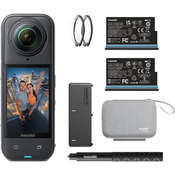 Insta360, Action Camera, X5 8K 360, Waterproof 49ft - Walmart.com