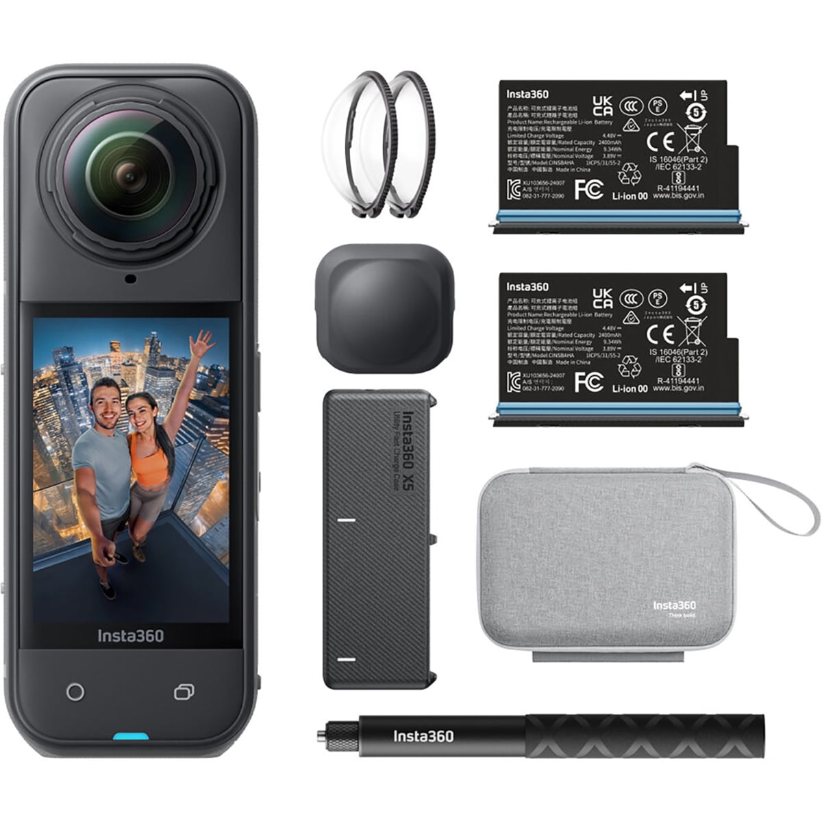 Insta360 X5 8K 360 Action Camera Essentials Bundle - Walmart.com