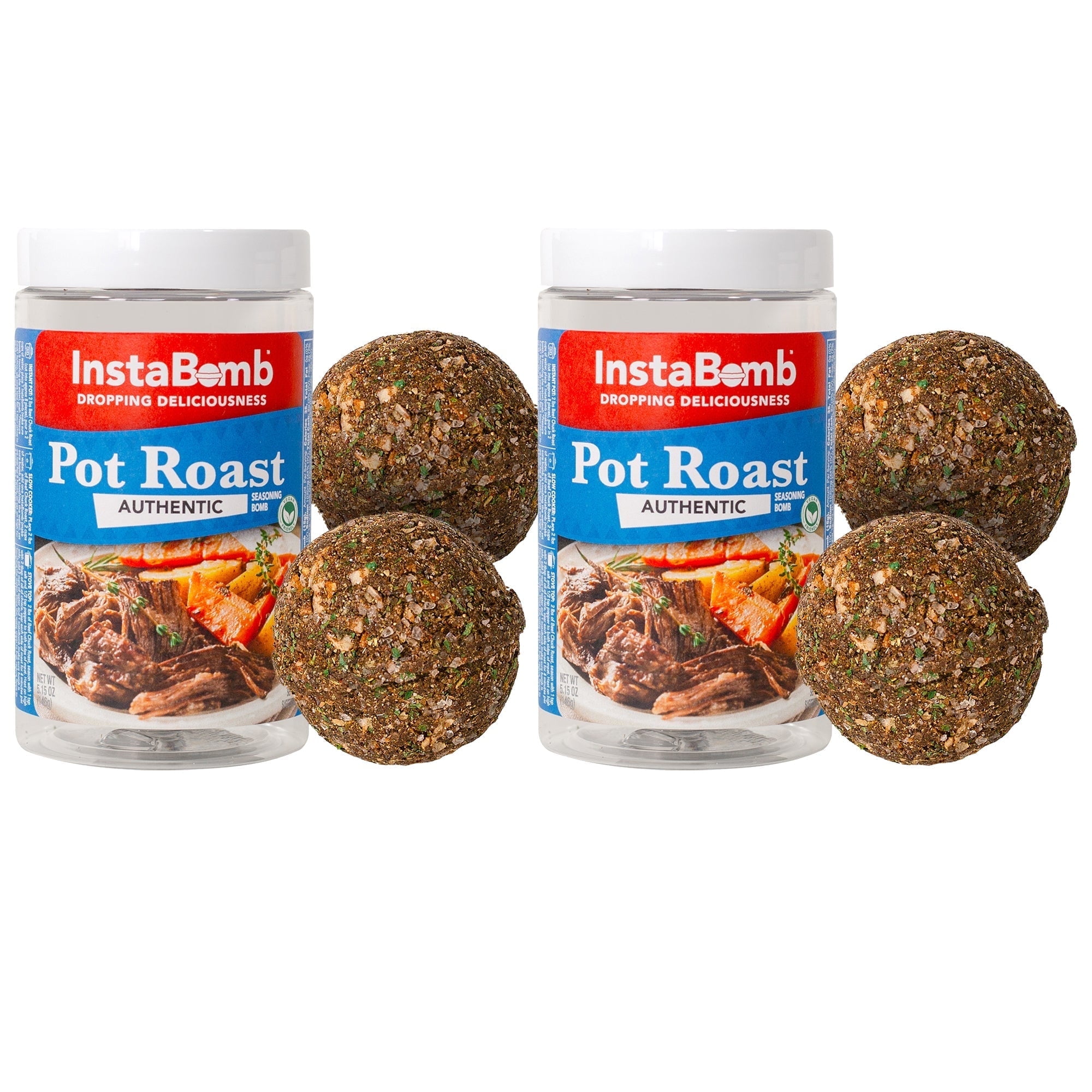 InstaBomb Pot Roast Bomb - 2 Pack - Just Add Water, Meat, & 1 Birria ...