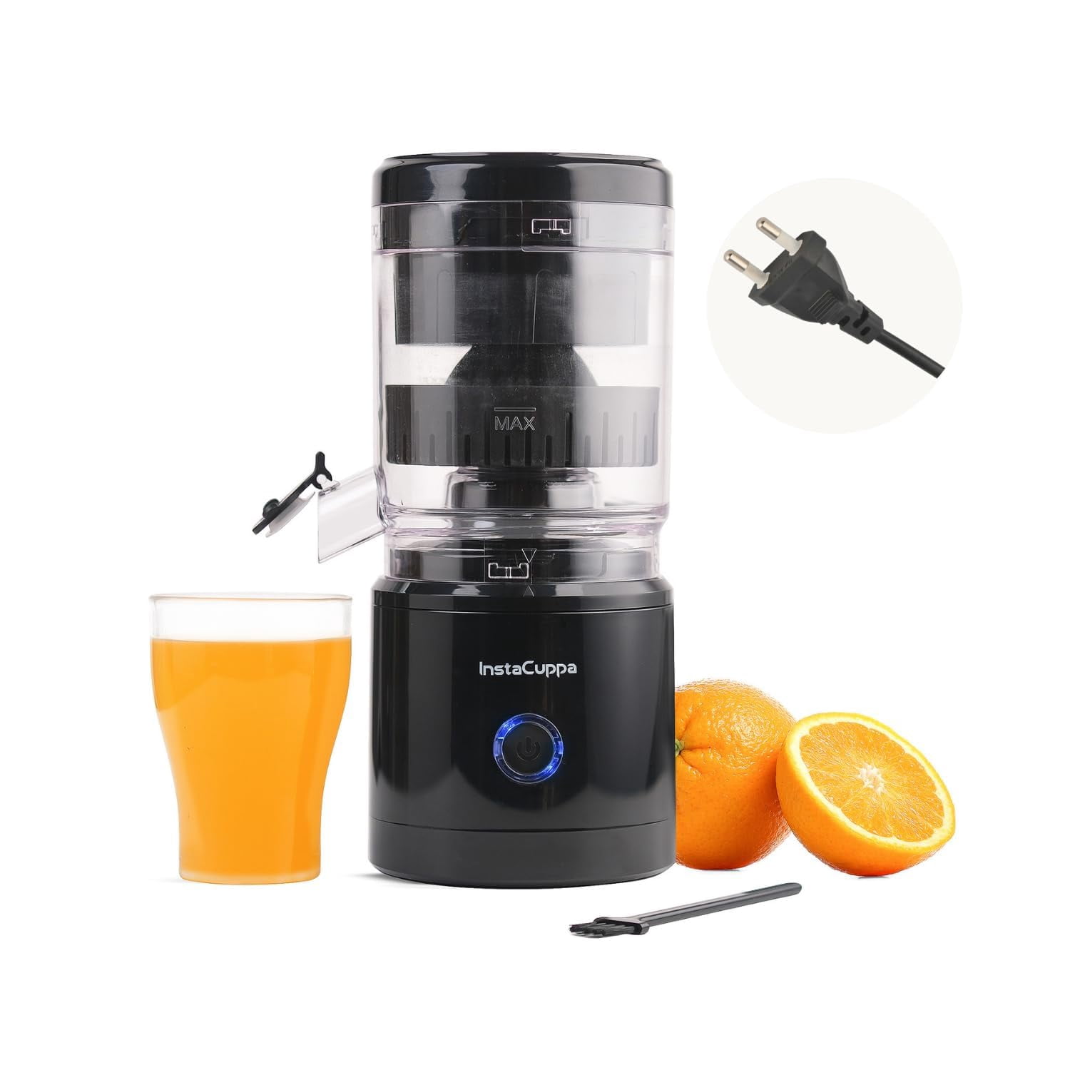 InstaCuppa Electric Citrus Juicer 90Watt Motor Automatic Juicing ...