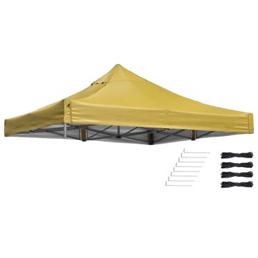InstaHibit 10x15 ft 550D Easy Pop Up Canopy Top Replacement Patio Sun ...