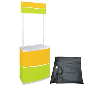 InstaHibit Popup Promotional Counter Table Booth Portable Demo Display ...