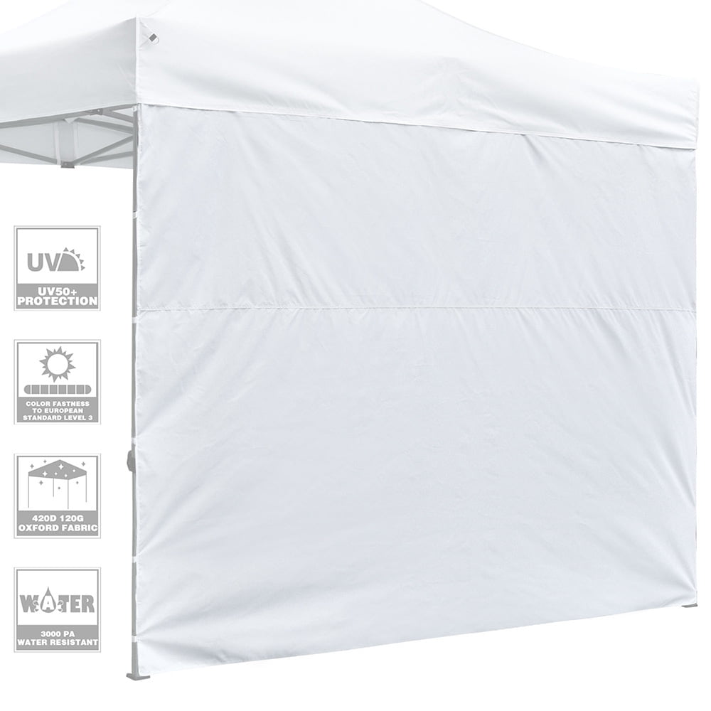 InstaHibit Sidewall Block Out UV50+ Fit 10x10Ft Pop up Canopy 1 Piece ...
