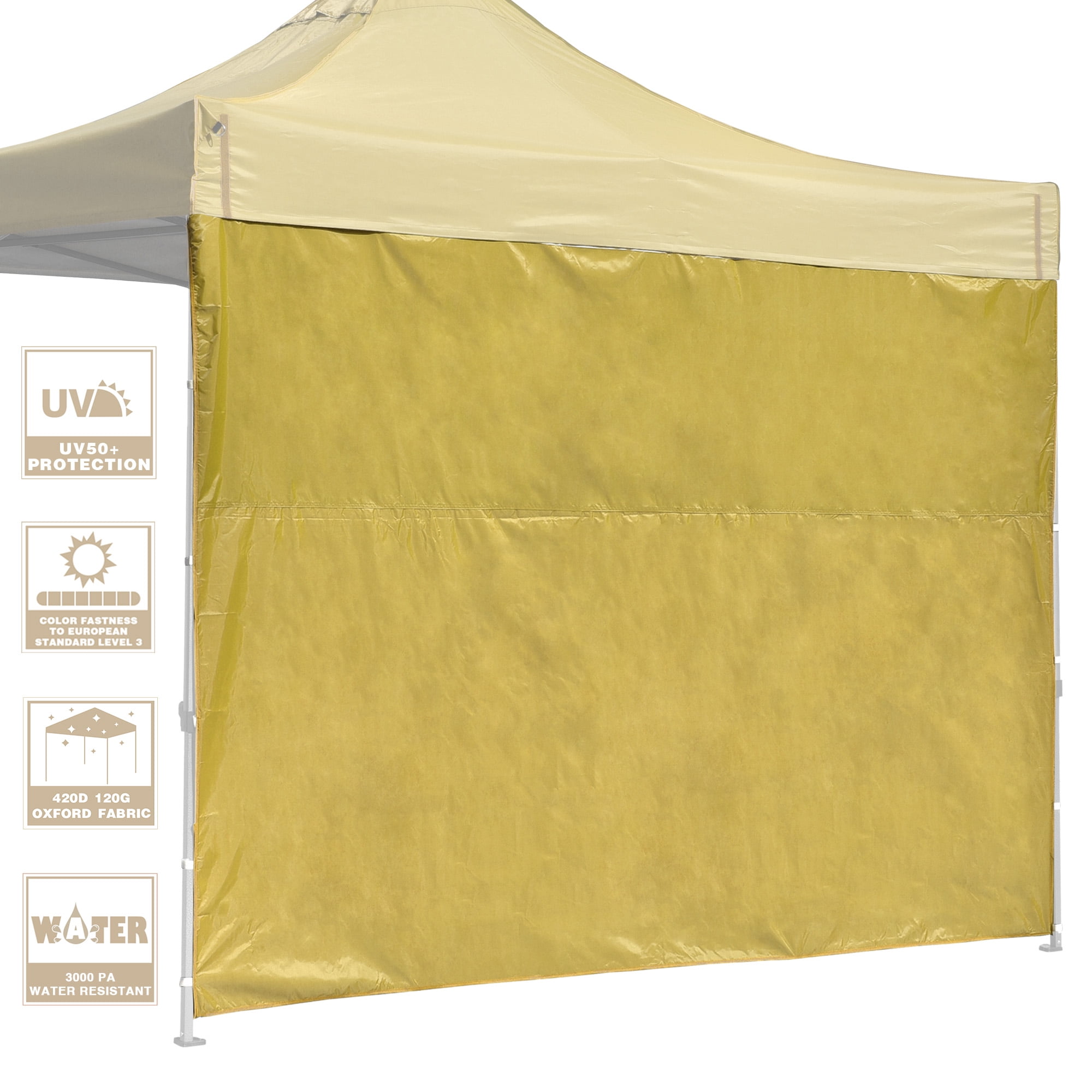 InstaHibit Universal Sidewall UV50+ Fit 10x10 Ft Pop up Canopy 1 Piece ...