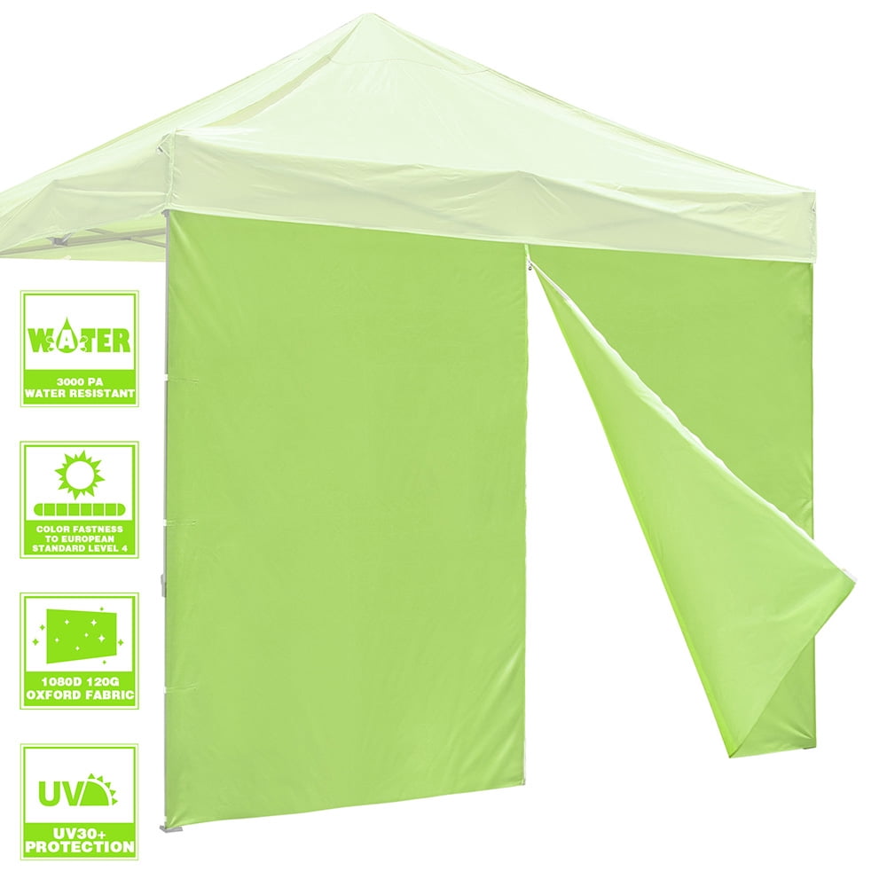 InstaHibit Universal Sidewall Zipper UV30+ Fits 10x10ft Canopy Picnic 1 ...