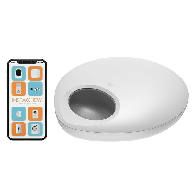 Instachew Purechew Mix 5-Meal Automatic Pet Feeder, Dry & Wet Food ...