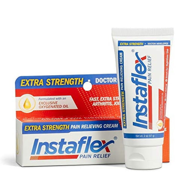 Instaflex Extra Strength Pain Relief Cream, Arthritis & Back Pain ...