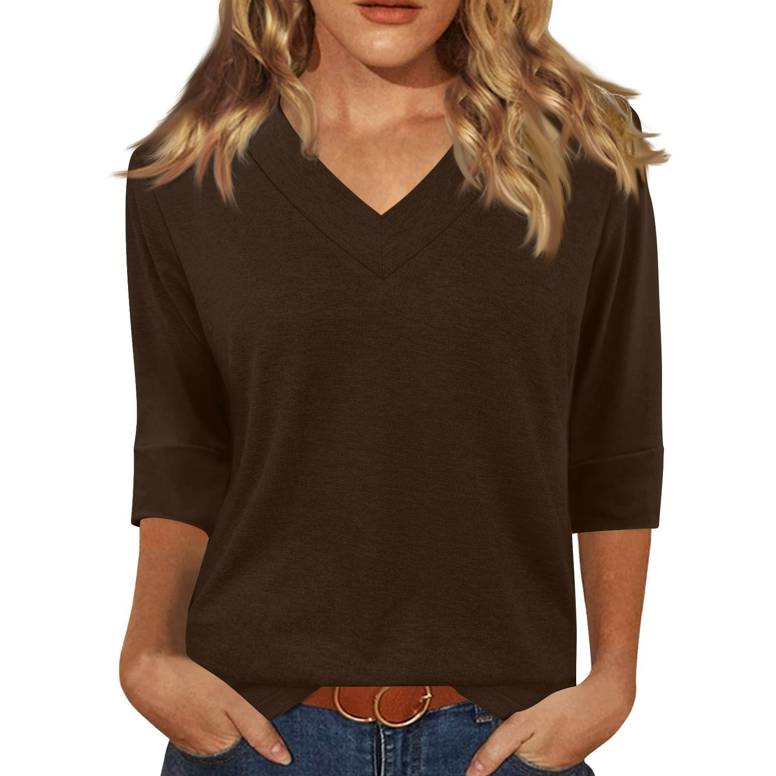 Instagrammable Capsule Wardrobe Essentials, 3/4 Sleeve T-Shirts For ...