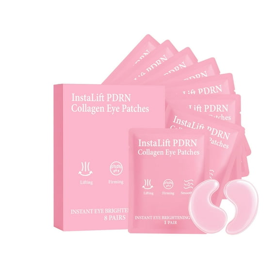 Instalift PDRN & Collagen Eye Patches, Under Eye Patches for Puffy Eyes ...