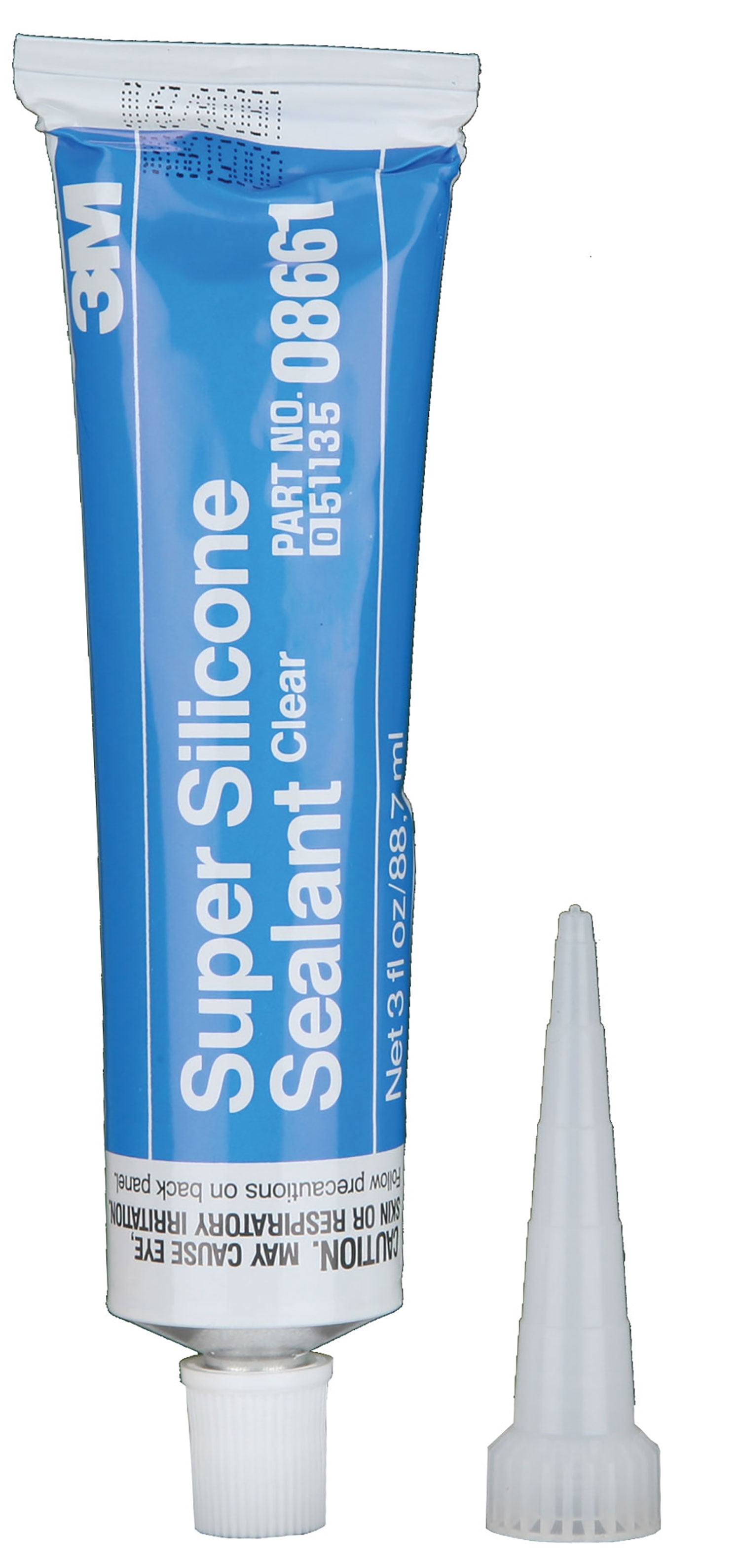 Install Bay 3MSCLR 3M™ Clear Silicone Sealant, 3 Oz - Walmart.com