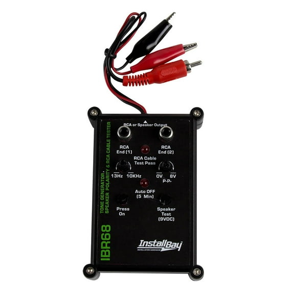 Install Bay IBR68 All-in-One Wire and RCA Cable Tester with Easy ...