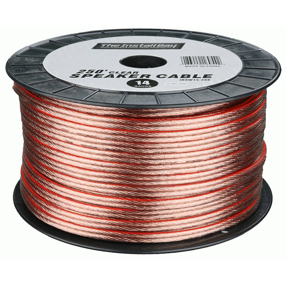 DAS COMPANIES CCA Value Line Spk Wire 14GA 250ft Coil - Walmart.com